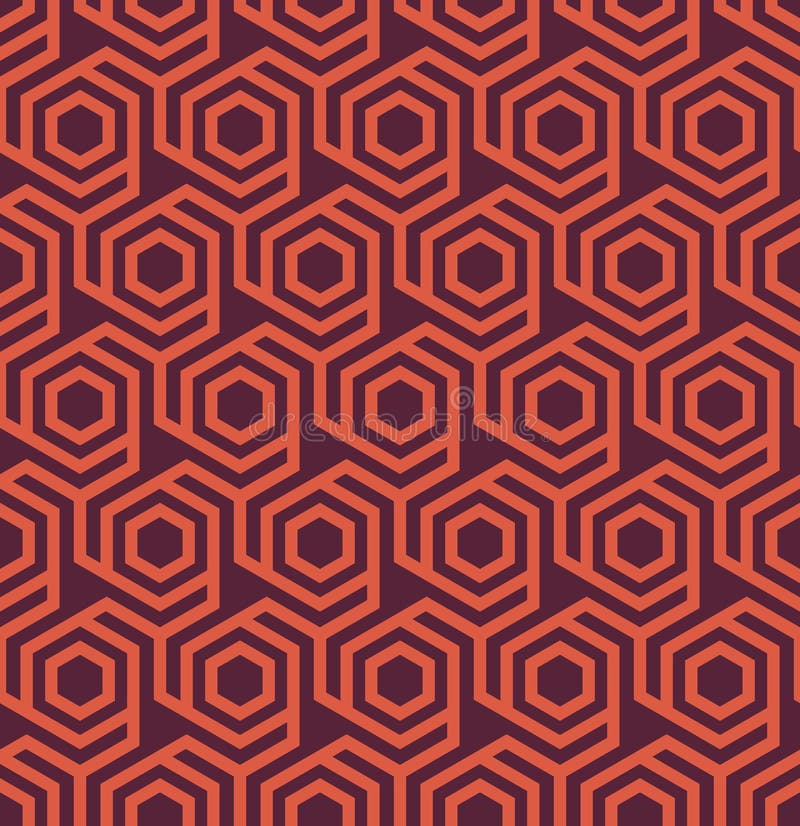 Modelo Hexagonal Abstracto Geométrico Inconsútil - Eps8 Ilustración del ...