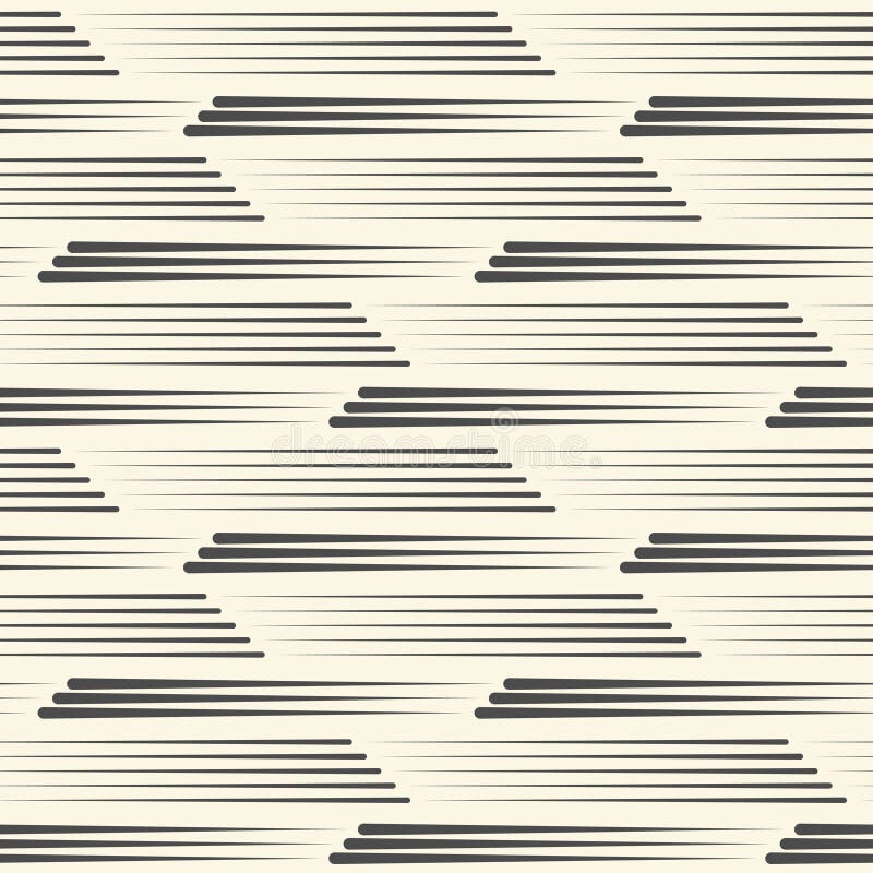 Modelo Inconsútil De La Raya Línea Abstracta Textura Ilustración del ...