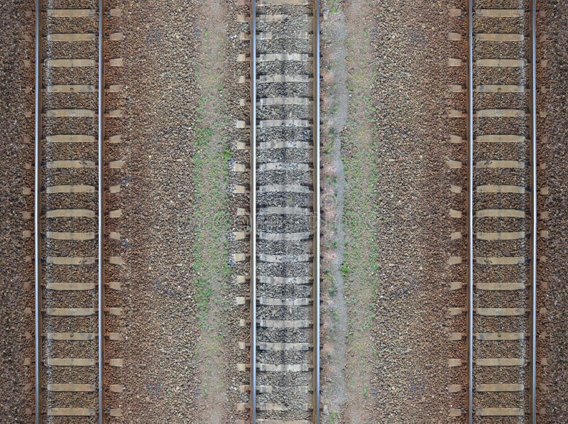Textura Inconsútil De La Vía Del Tren Imagen de archivo - Imagen de ...