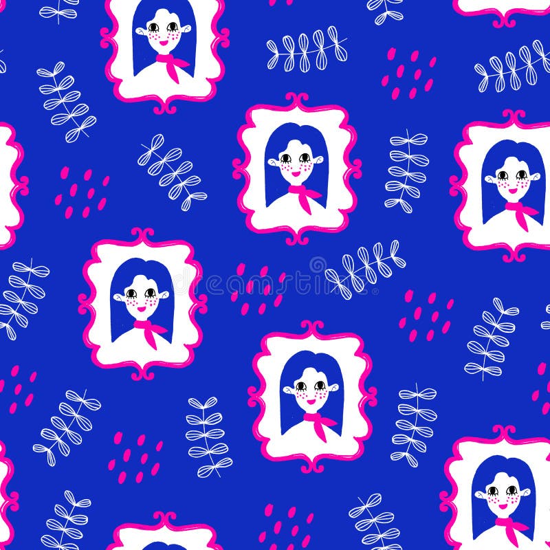 Modelo moderno del vector ilustración del vector. Ilustración de flor ...