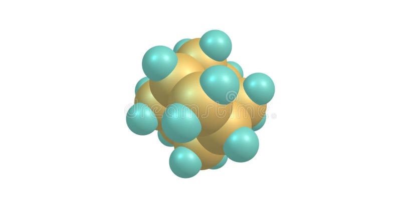 Modelo Molecular Del Adamantano Aislado En Blanco Stock de ilustración ...