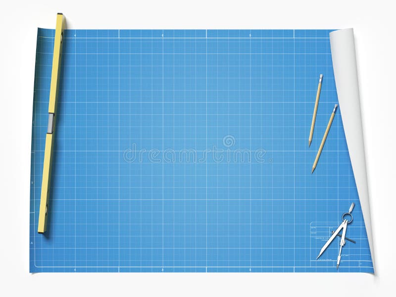 Modelo na tabela ilustração stock. Ilustração de arquitetura - 46568742