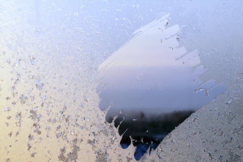 Modelo natural escarchado foto de archivo. Imagen de gris - 12361932