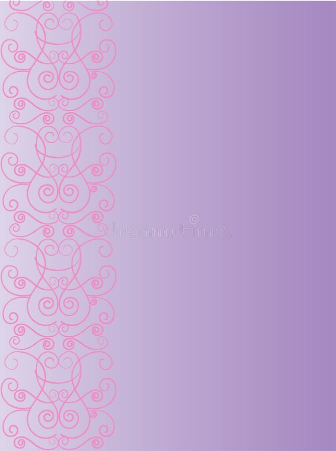 Modelo rosado ilustración del vector. Ilustración de cortinas - 13503369