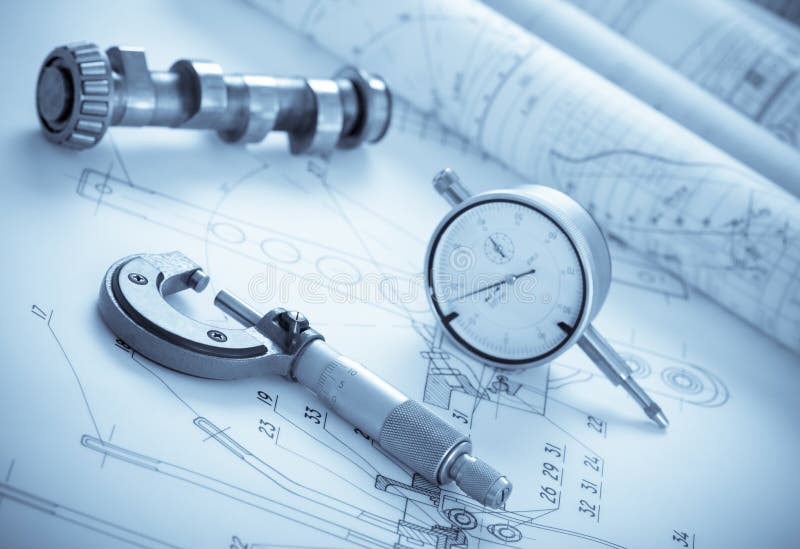 Modelos Con Los Instrumentos De Medida Foto de archivo - Imagen de ...