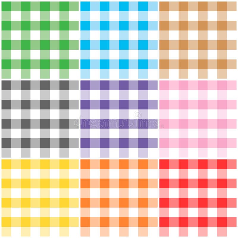 Modelos de la guinga ilustración del vector. Ilustración de cena - 25354788