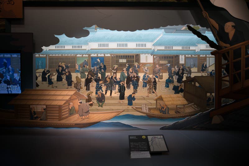 Models of the Exhibition Inside Osaka Museum of History Editorial Photo ...