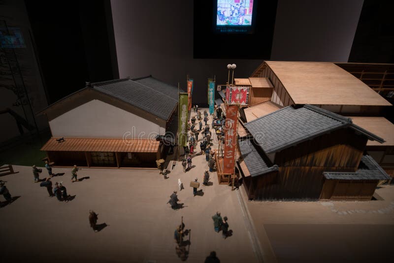 Models of the Exhibition Inside Osaka Museum of History Editorial Photo ...