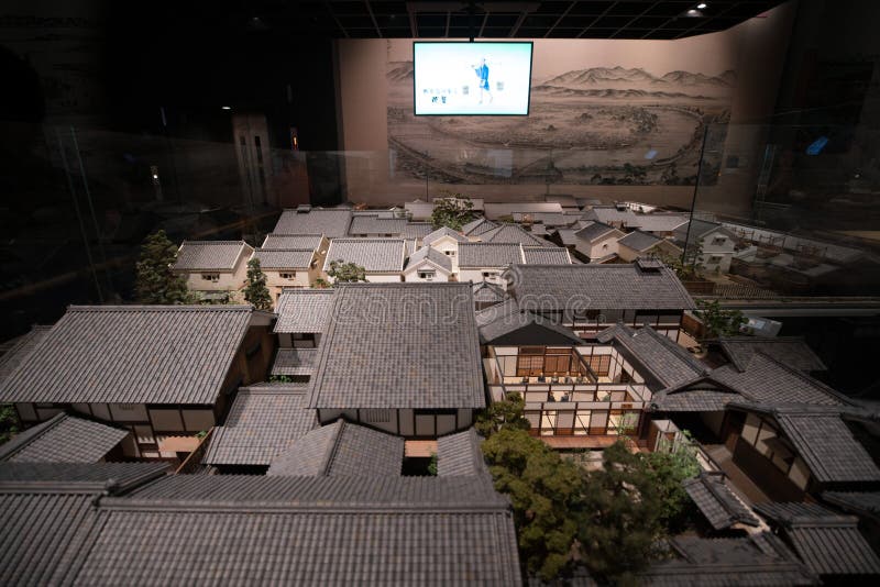 Models of the Exhibition Inside Osaka Museum of History Editorial ...