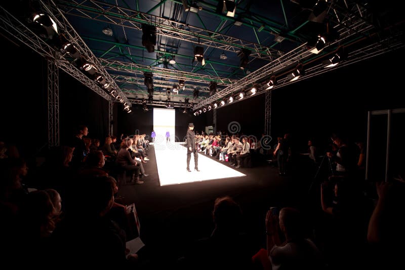 Models on Podium of CPM Collection Premiere Editorial Image - Image of ...