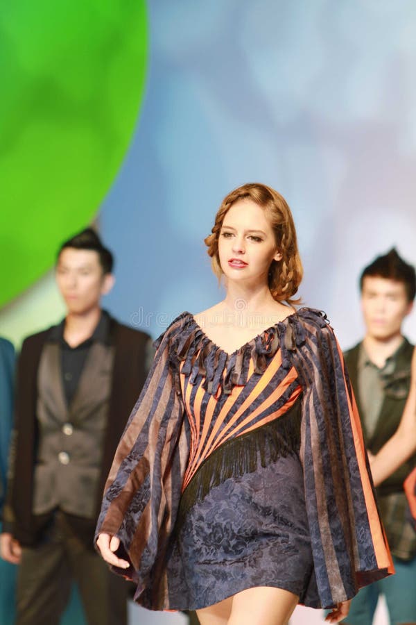 Models Walk the Runway Finale at the Fashion Show 27 Aug 2011 Editorial ...