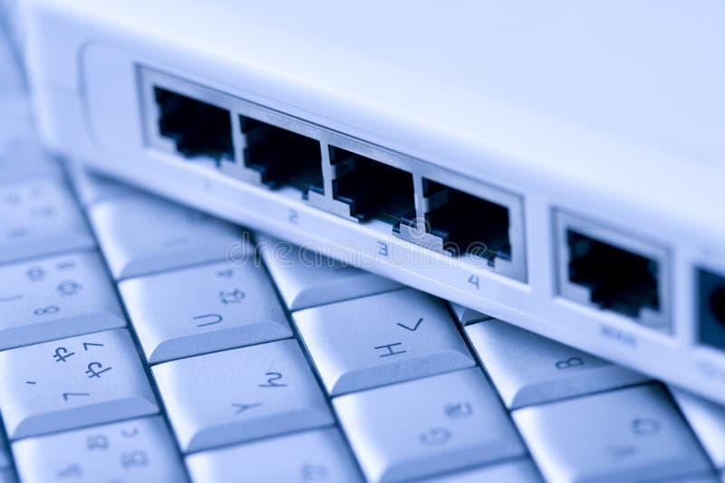 Modem stock image. Image of communication, personal, wire - 10128495