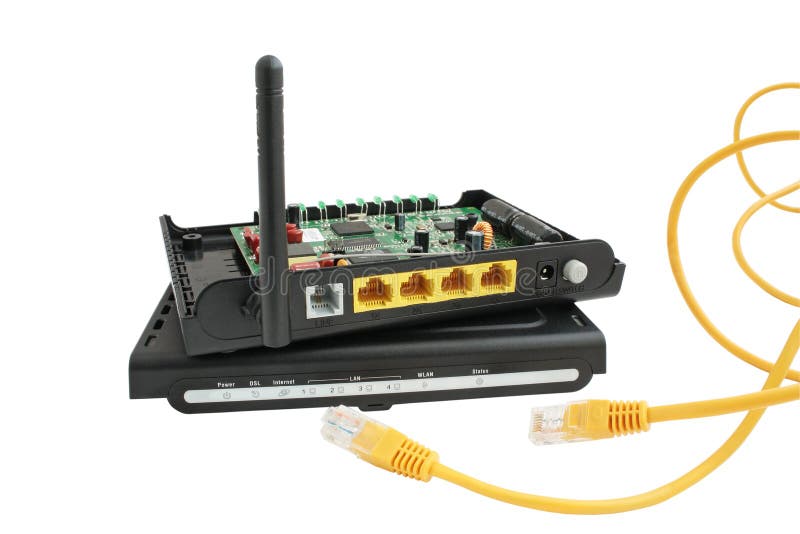 Modem. stock photo. Image of glowing, integrated, digital - 16788096