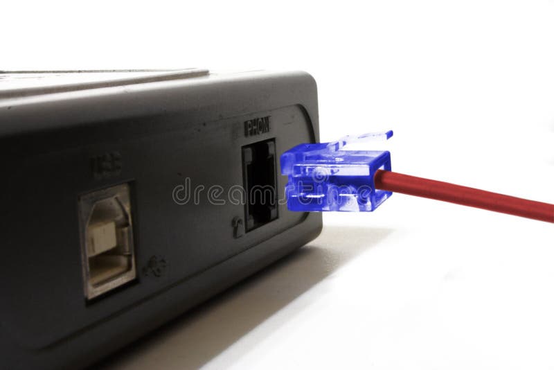 Modem stock image. Image of data, server, business, communications ...