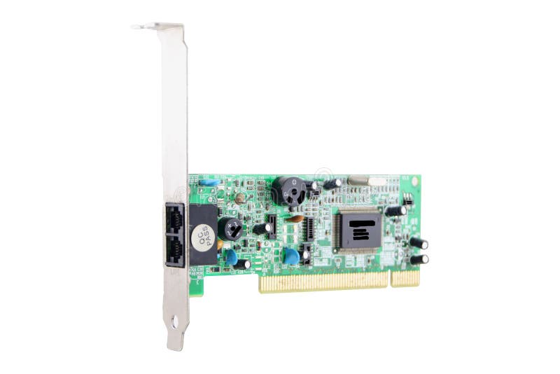 Modem card stock image. Image of telecommunications, communication ...