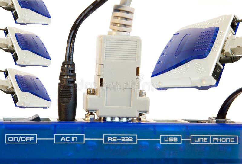 Modem stock photo. Image of broadband, line, distribution - 16020474