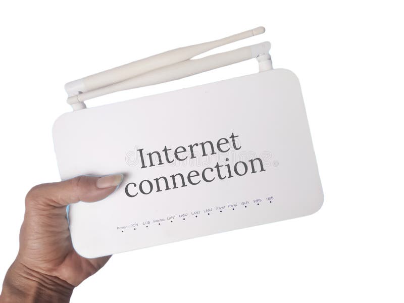 Internet connection modem stock illustration. Illustration of internet ...