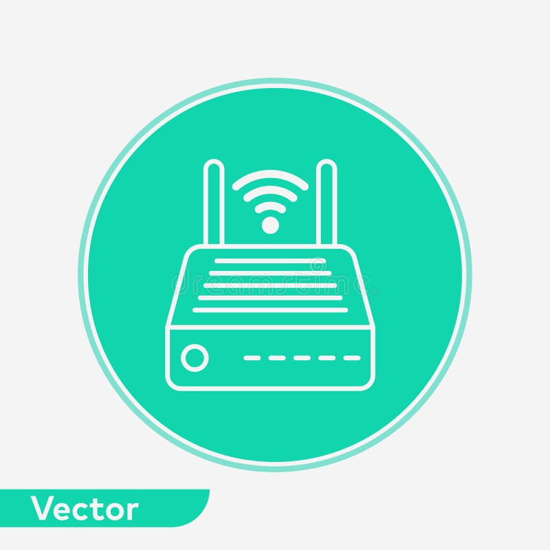 Modem Vector Icon Sign Symbol Stock Vector - Illustration of connect ... Modem Vector Icon Sign Symbol Stock Vector - Illustration of connect ...