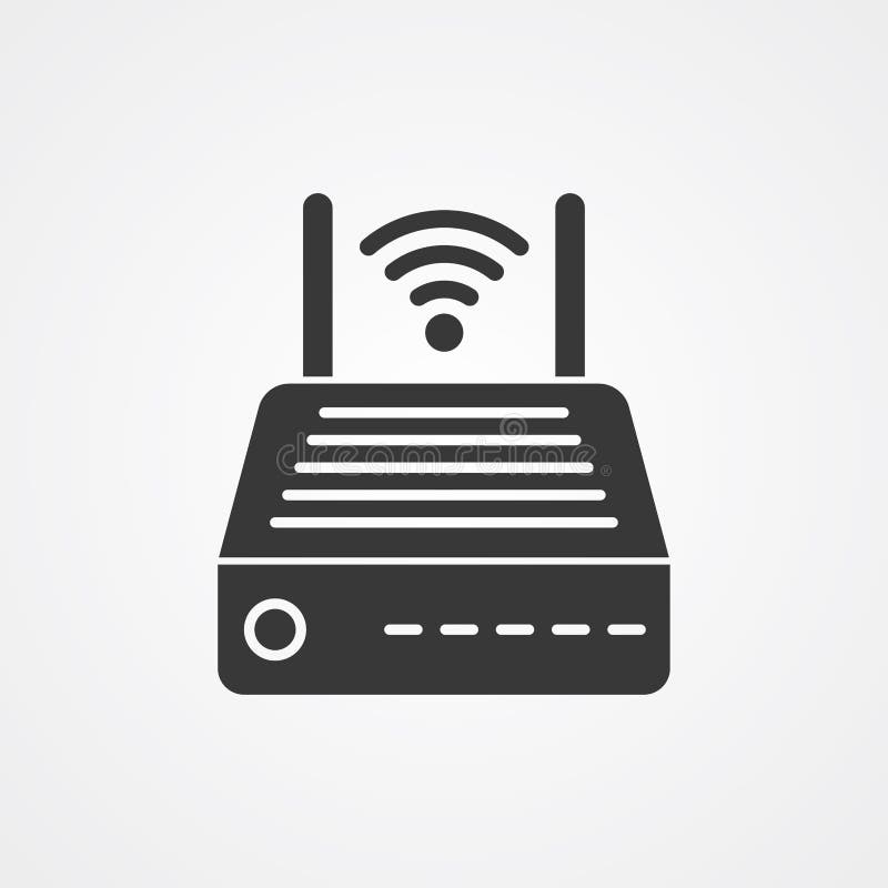 Modem Vector Icon Sign Symbol Stock Vector - Illustration of business ... Modem Vector Icon Sign Symbol Stock Vector - Illustration of business ...
