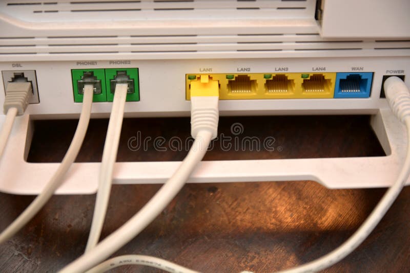 Modem Internet Wifi Net Wireless Technology Stock Photo - Image of 19th ...