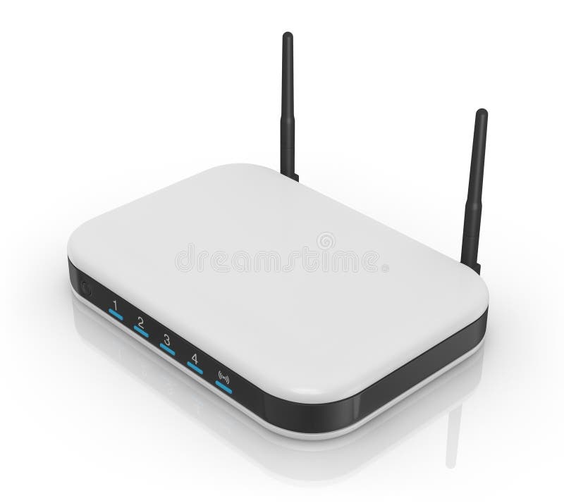 Modem router stock illustration. Illustration of connect - 26248799