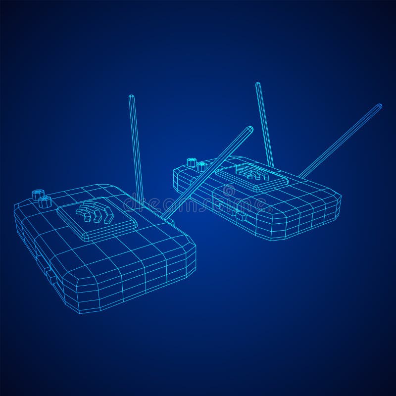 Modem Router with the Antenna High Speed Wireless Wifi Internet Stock ...