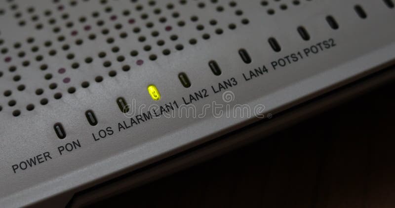 Modem Router Equipment Internet Connection Lost from Server Stock Video ...