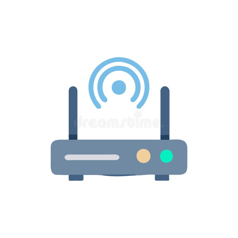 Modem Router Icon for Connectivity Stock Illustration - Illustration of ...