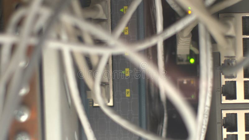 Modem Router Network Hub with Cable Connecting. Ethernet, Concept Stock ...