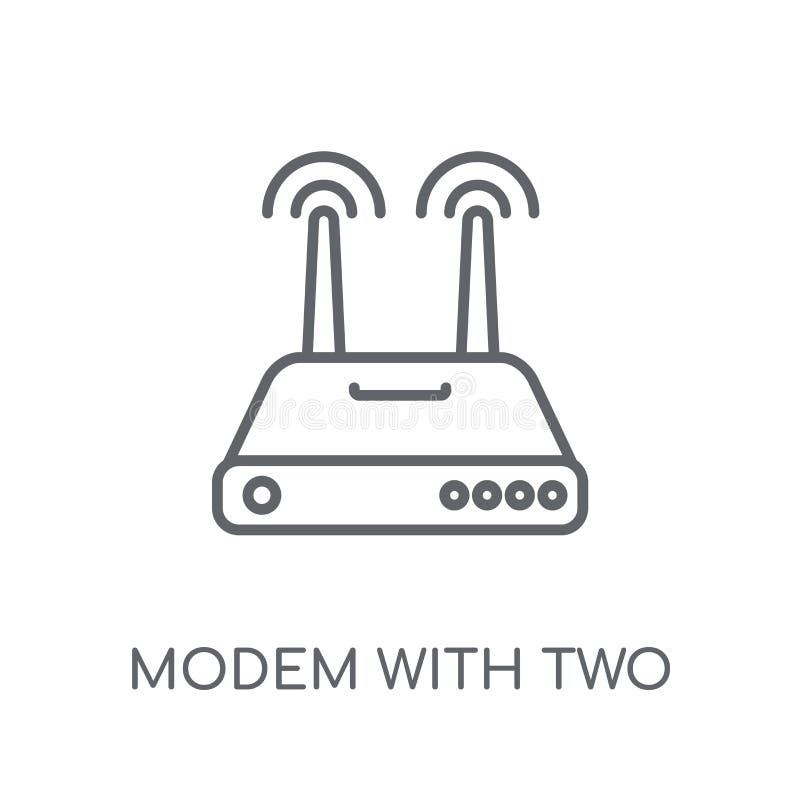 Modem Outline Stock Illustrations – 4,304 Modem Outline Stock ...