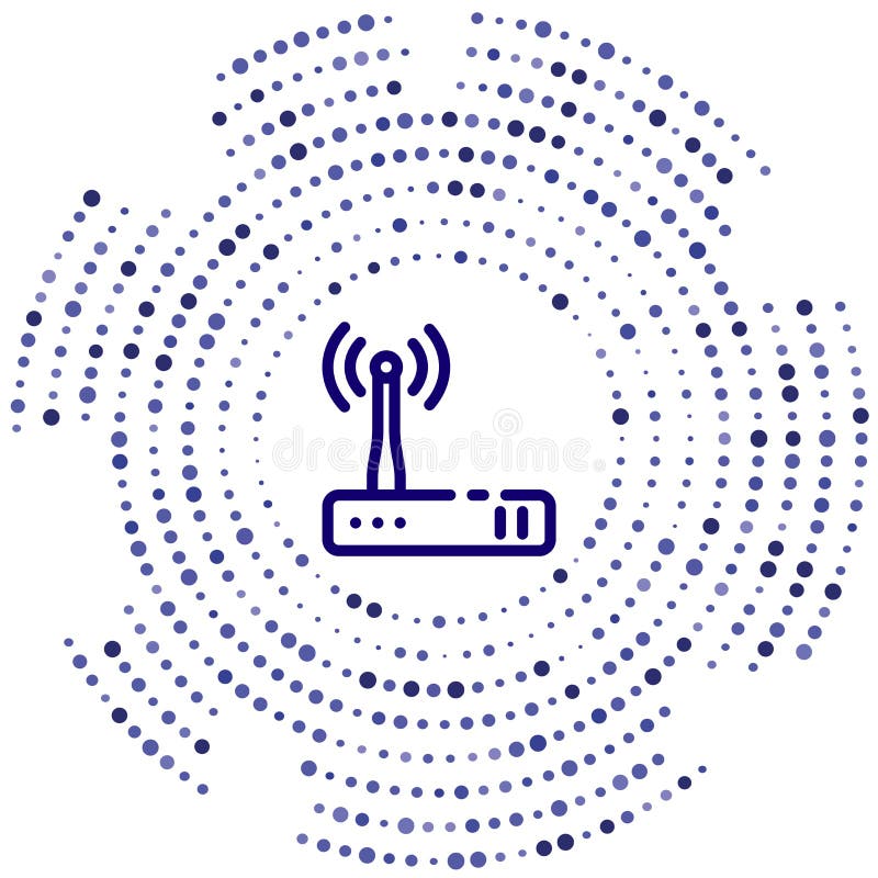 Modem Vector Icon. Modem Editable Stroke. Modem Linear Symbol for Use ...