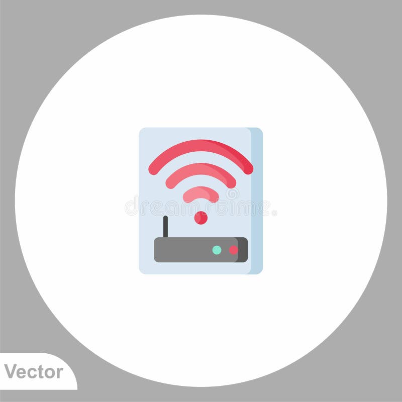 Modem Router Vector Icon Sign Symbol Stock Vector - Illustration of ... Modem Router Vector Icon Sign Symbol Stock Vector - Illustration of ...