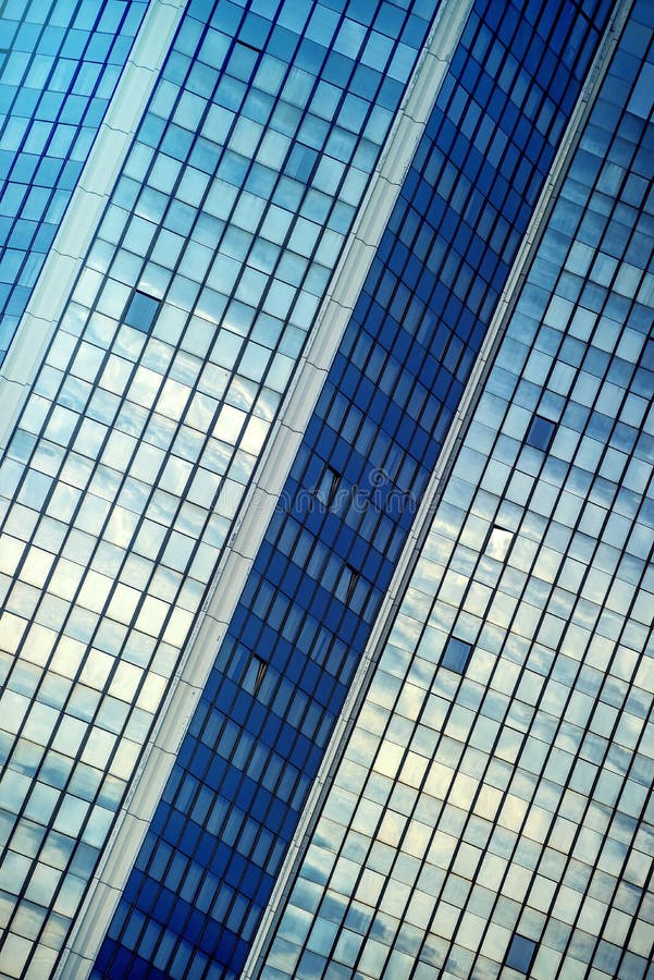 Moden Business Office Building Windows Repeative Pattern Stock Photo ...