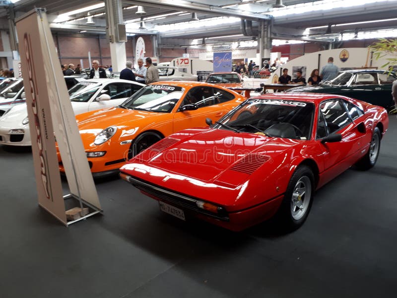 Modena Auto Show 2017 Classic Car Editorial Stock Photo - Image of ...