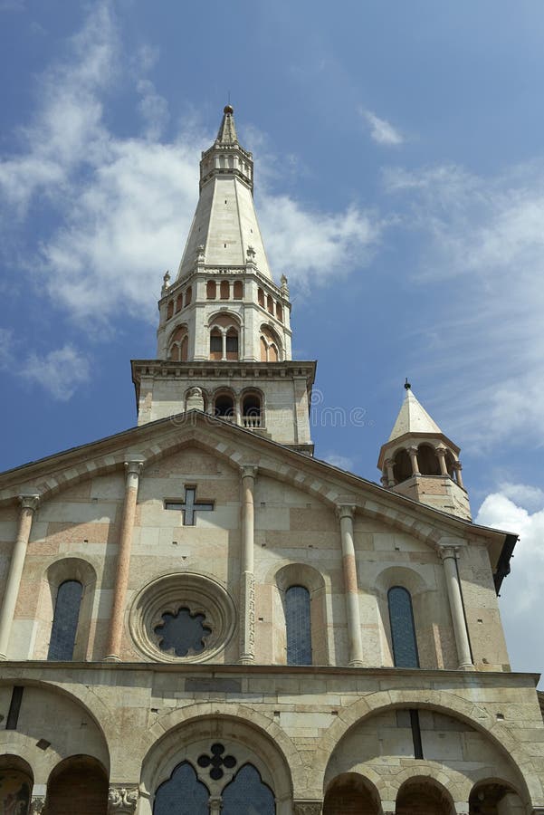 Modena cathedral stock photo. Image of steeple, church - 72877424