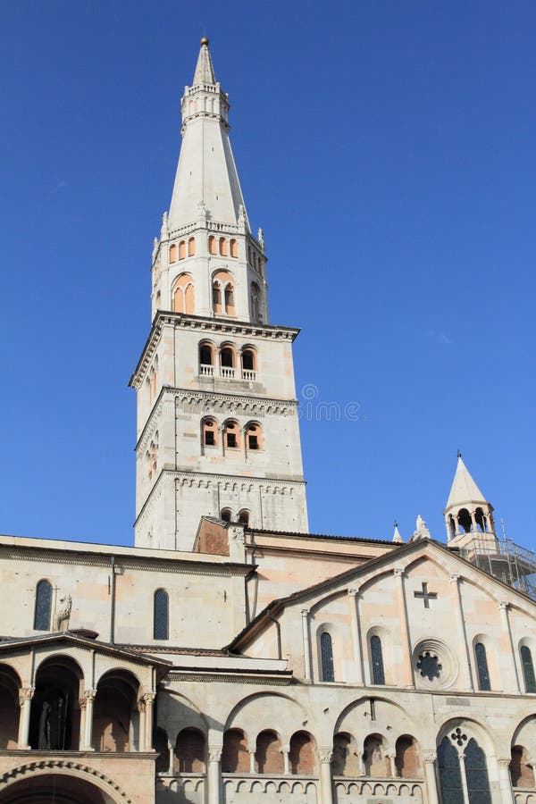 Modena Cathedral stock image. Image of church, architecture - 39736041
