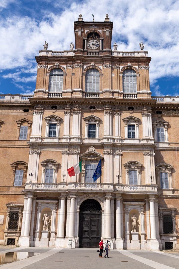 Modena, Ducal Palace Square with Motor Valley Fest Editorial Image ...