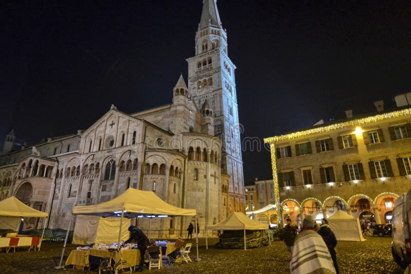 Modena, Emilia Romagna, Italy. December 2018 Editorial Photo - Image of ...