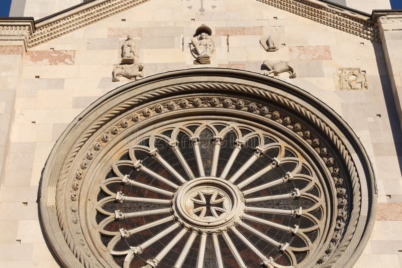 Modena, Romanesque Cathedral of the Wiligelmo Stock Photo - Image of ...