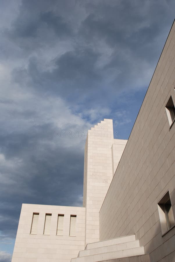 Moder Building stock image. Image of form, steps, exterior - 2391833