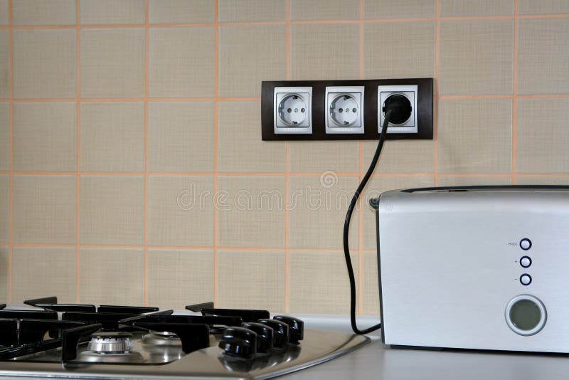 Moder kitchen detail stock photo. Image of residence - 16432552