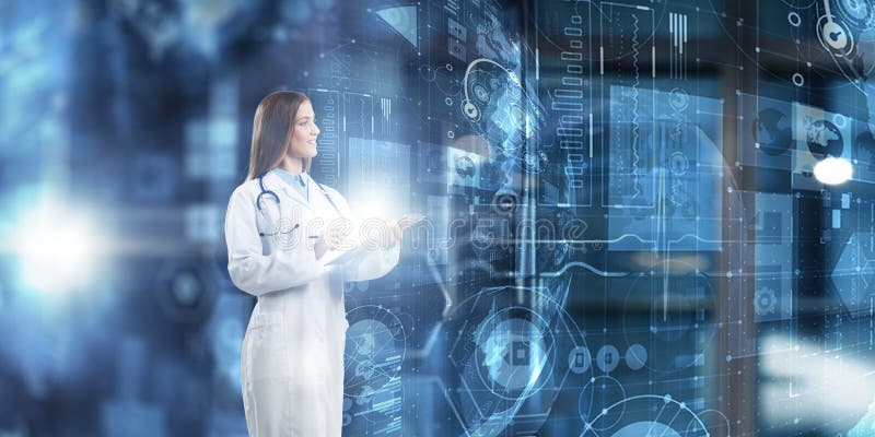 Moderm Medicine Concept . Mixed Media Stock Photo - Image of modern ...