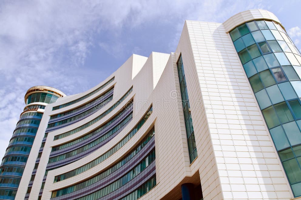 Moderm office building stock image. Image of success, towers - 7265763