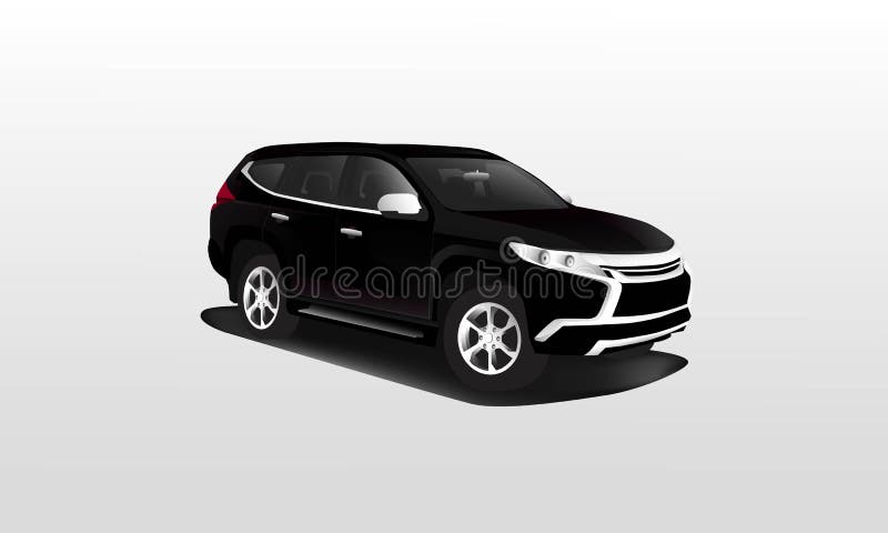 Modern 3d Masculine Luxurious SUV Four by Four Car Stock Vector ...