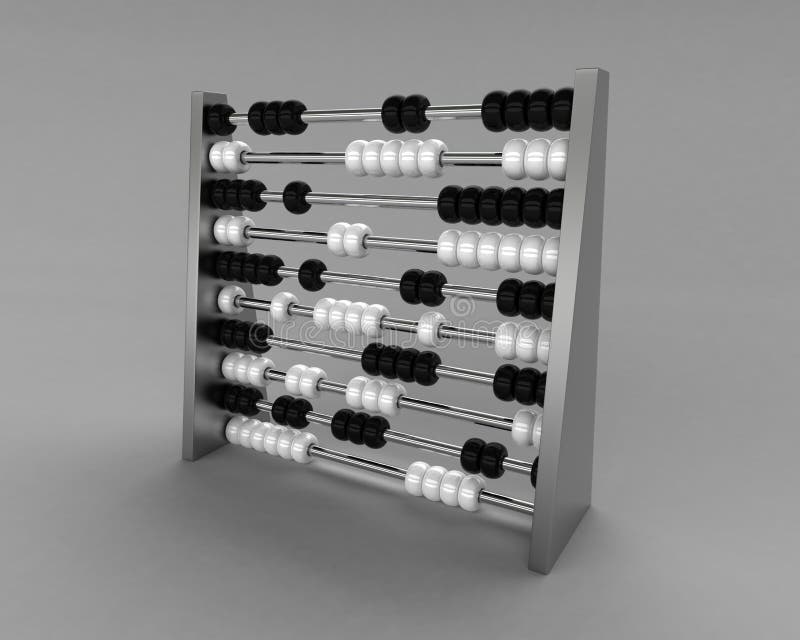 Modern Abacus stock illustration. Illustration of tool - 8742108