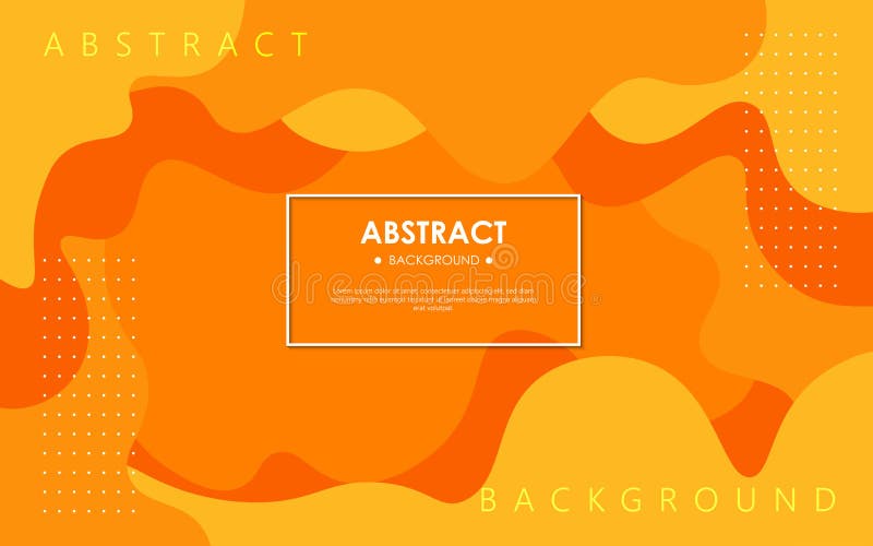 Modern Abstarct Dynamic Orange Wavy Textured Background Design in 3D ...