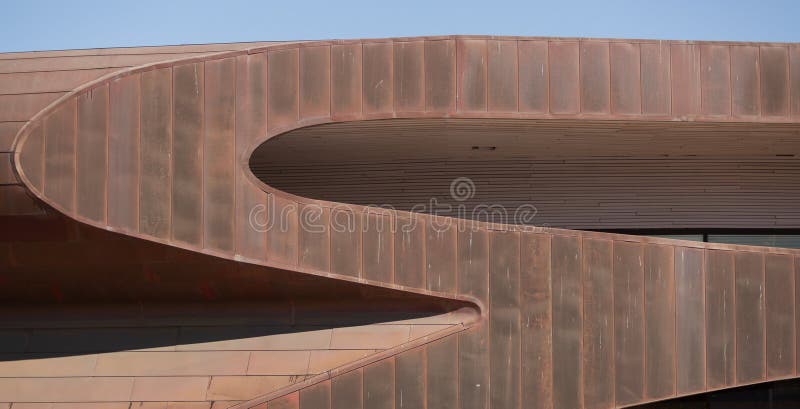 Modern Abstract Architecture Editorial Photography - Image of south ...
