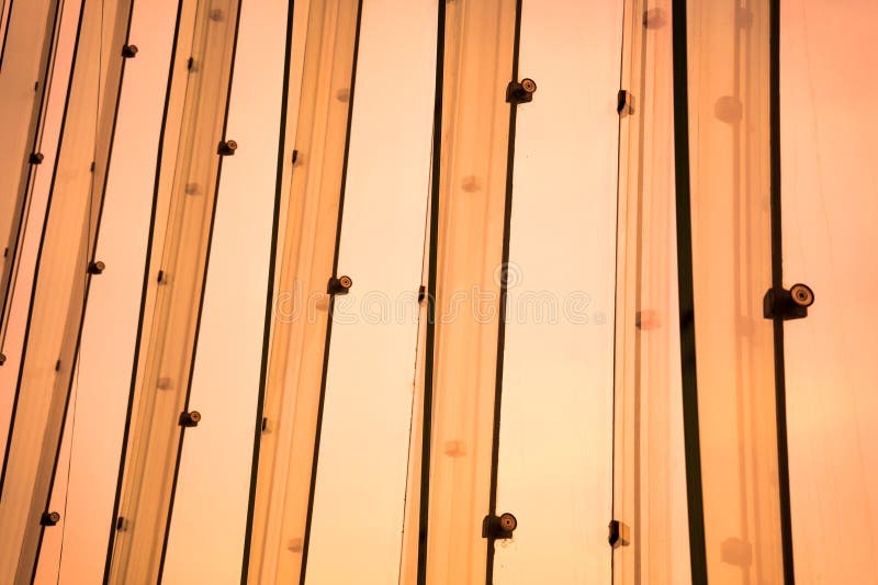 Modern Abstract Architecture And Details Background With Metal And