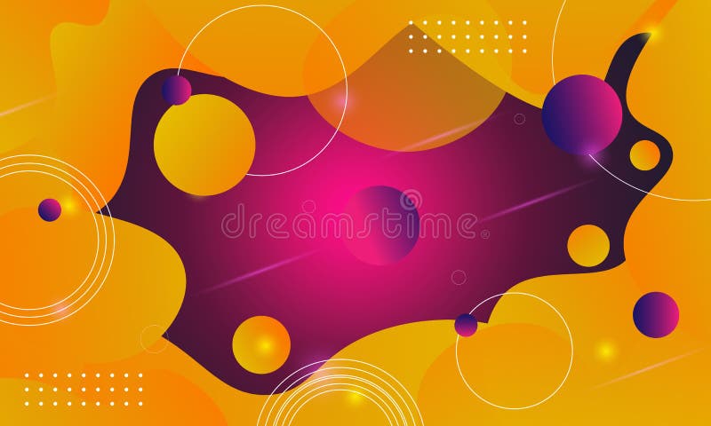 Wide and Unique Geometric Background Simple Shapes with Modern Gradient ...