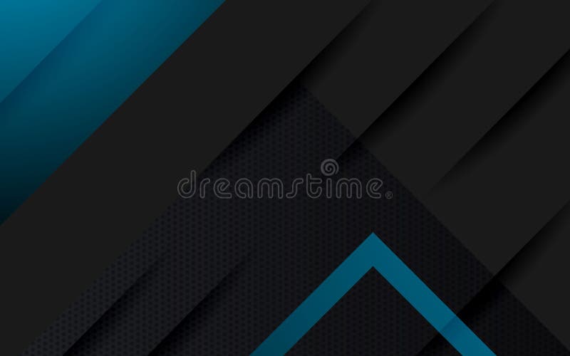Modern Abstract Background Black Color Stock Vector - Illustration of ...